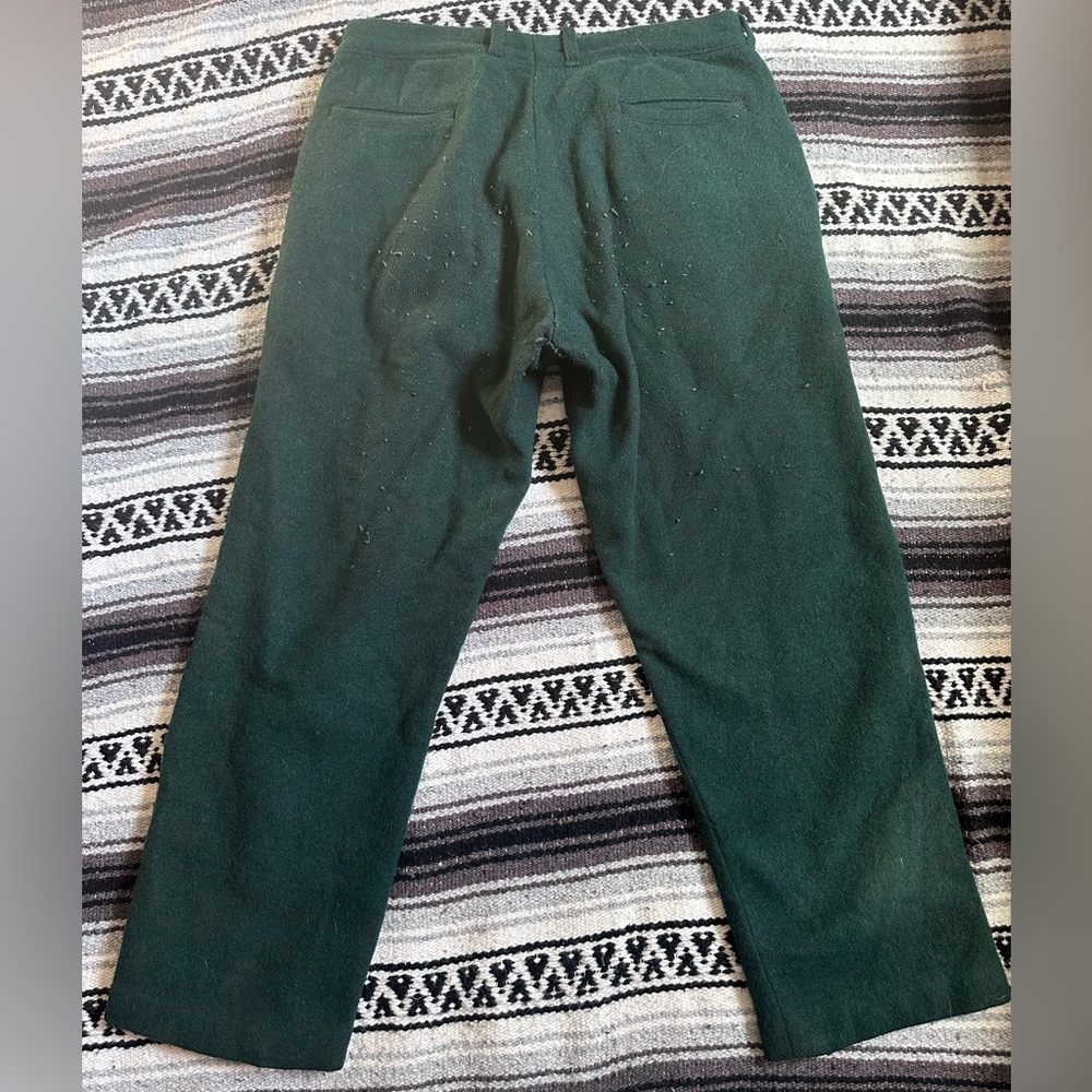 Filson Rare Vintage Forest Service Pants Hunter Green… - Gem